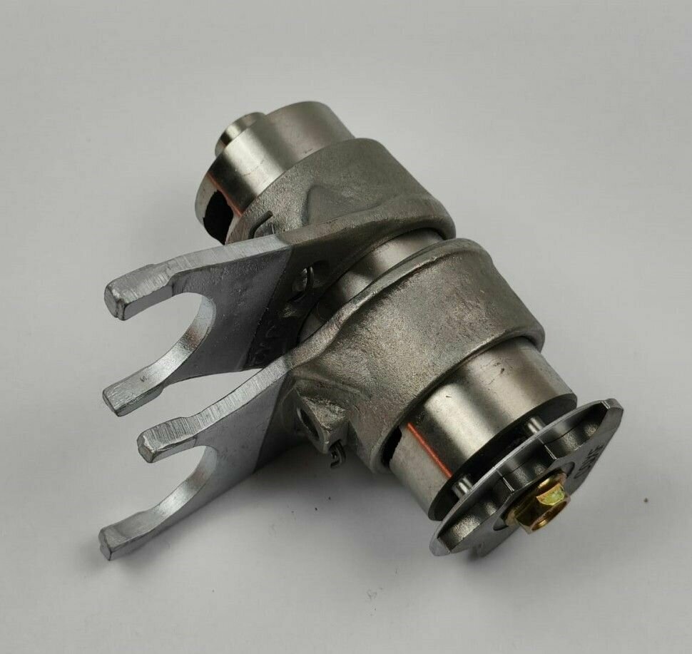 Вал переключения передач (копирный, с вилками) для мопедов 50-125 см3 Delta, Alpha, Zodiak (для КПП 1 вниз + 3 вверх)