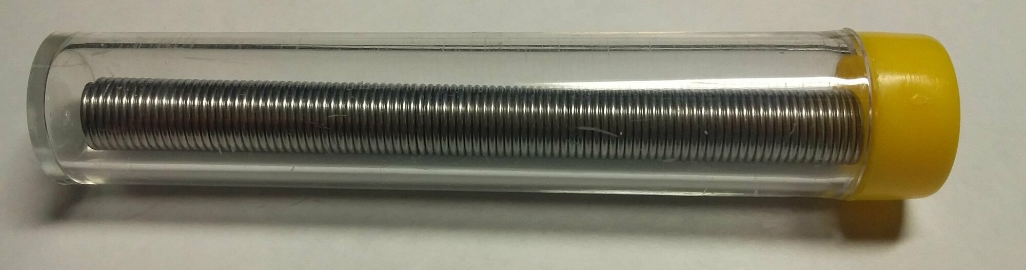 Припой пос-61 (10 г), Alencom (туба), диаметр 0.8 мм