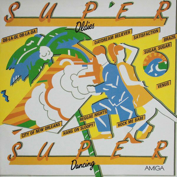 G.E.S. 'Super Oldies - Super Dancing' LP/1987/Pop/Germany/Nm