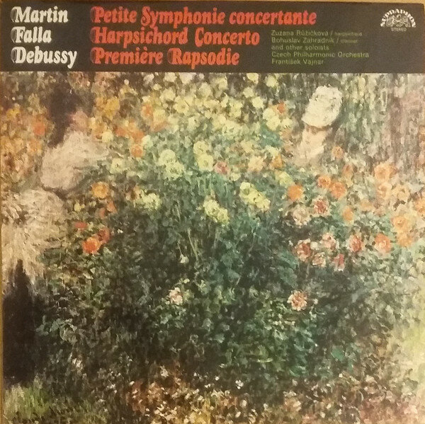 Frank Martin, Manuel De Falla, Claude Debussy 'Petite Symphonie Concertant'LP/1984/Classical/Czes/Nm