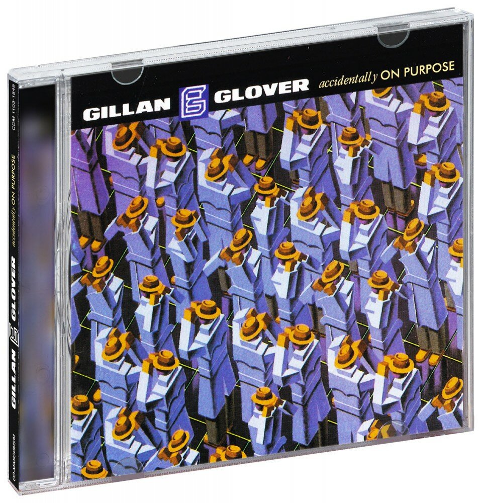 Gillan / Glover (ex-Deep Purple). Accidentally On Purpose (CD) (1998 год, СД диск, CD Box)