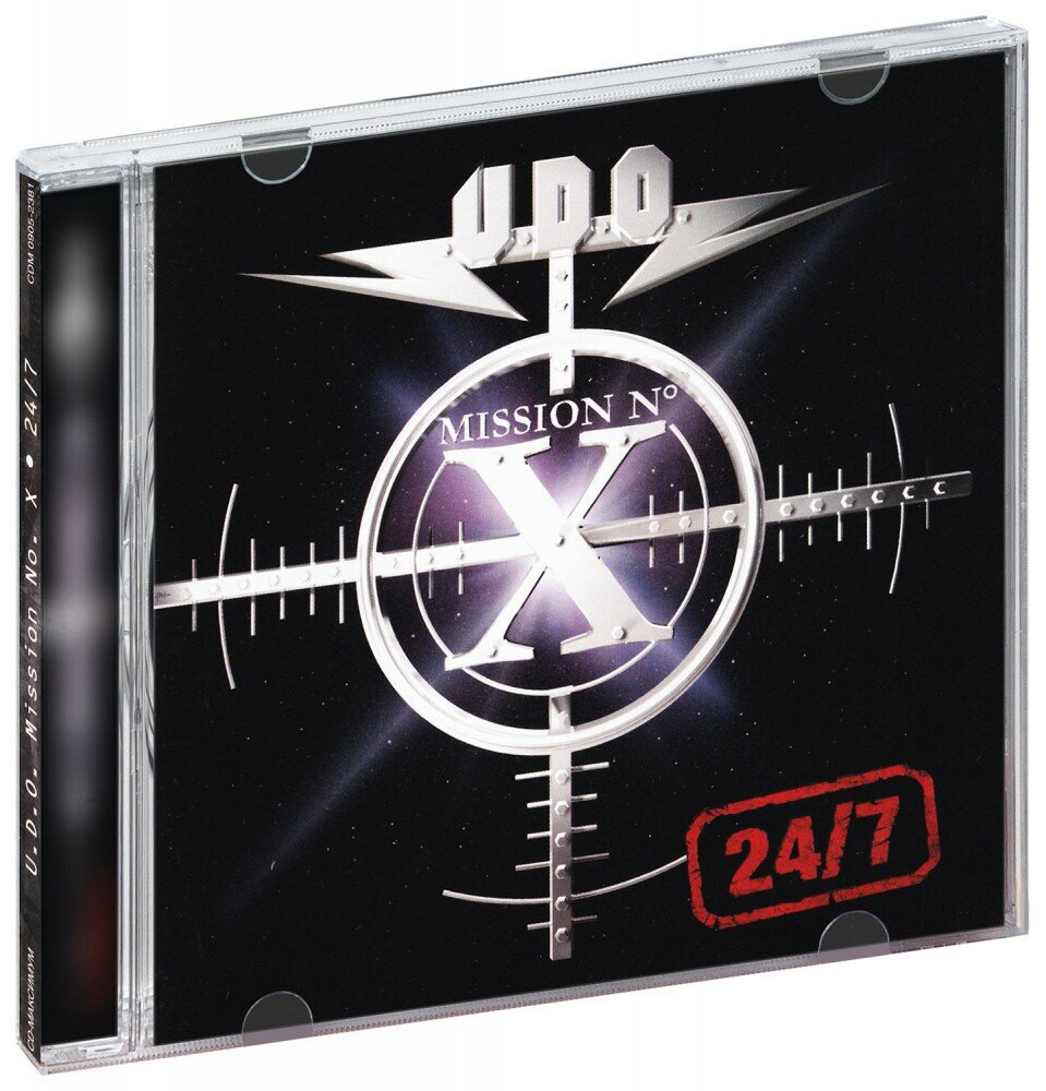 U.D.O. Mission No.X * 24/7 (CD) (СД диск, CD Box, Россия, CD-Maximum)