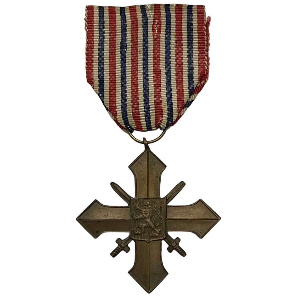 Чехословакия, Военный крест (1939 года) Пражское издание 1945 г. (2)