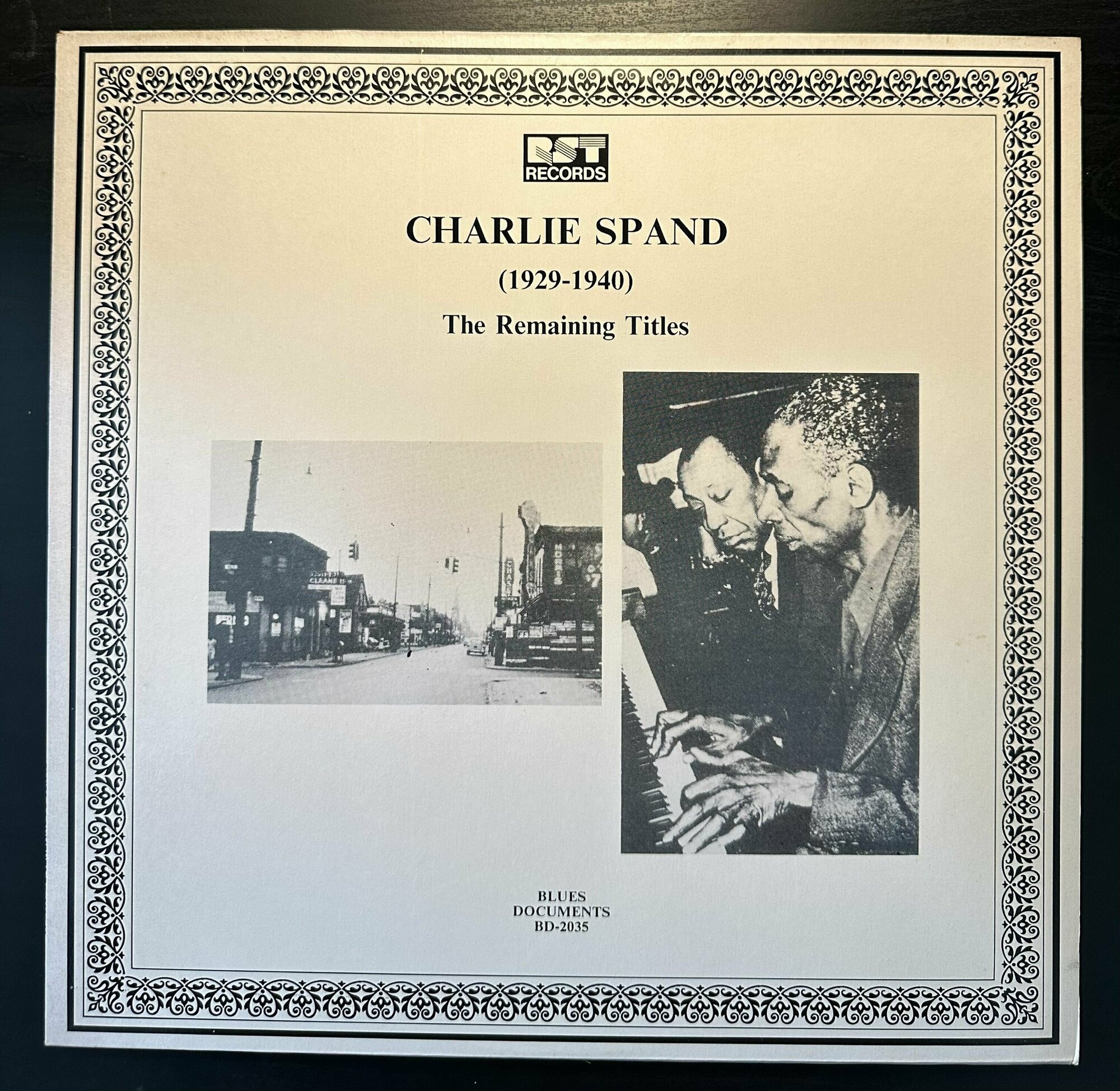 Виниловая пластинка Charlie Spand (1929-1940) The Remaining Titles (Австрия 1988г.)