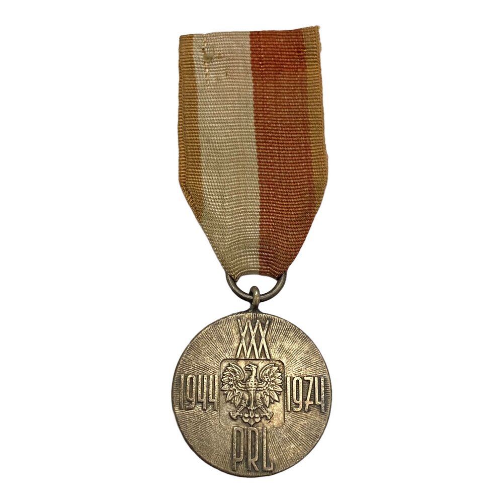 Польша, медаль "30 лет народной Польше" 1974 г.