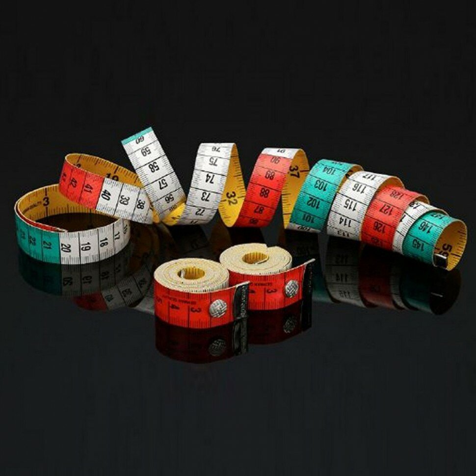 Hemline +253. HEM.4. DB Сантиметровая лента, 150см