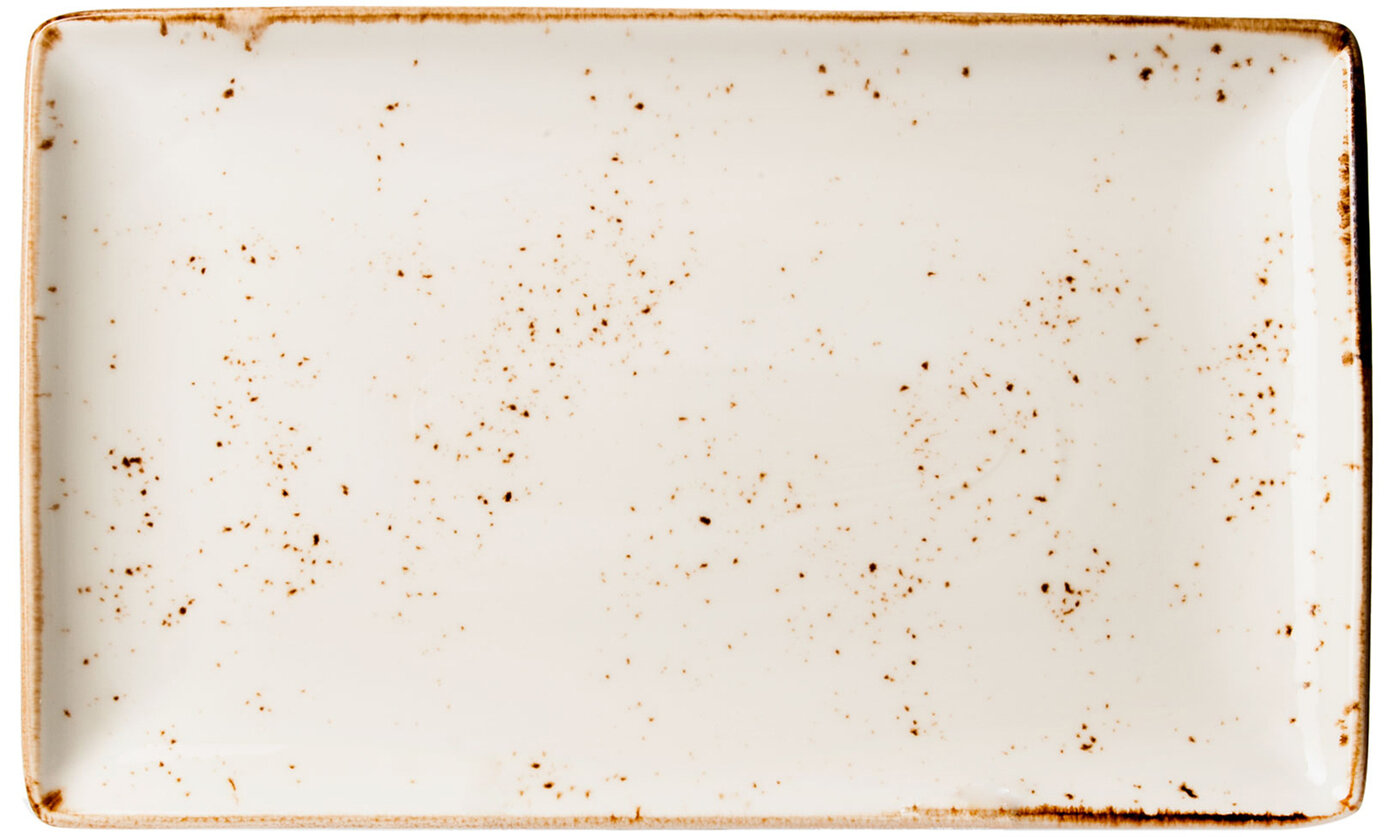 Блюдо Steelite Крафт Вайт прямоугольное 270х168х24мм, фарфор, белый