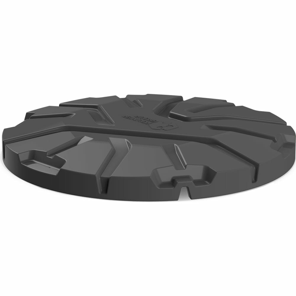 Крышка колодца POLIMER GROUP Роса - 2 цвет черный DK2S1 для контроля давления в системах