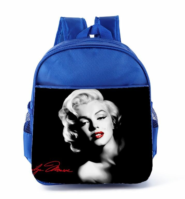 Рюкзак синий Мэрилин Монро, Marilyn Monroe №6