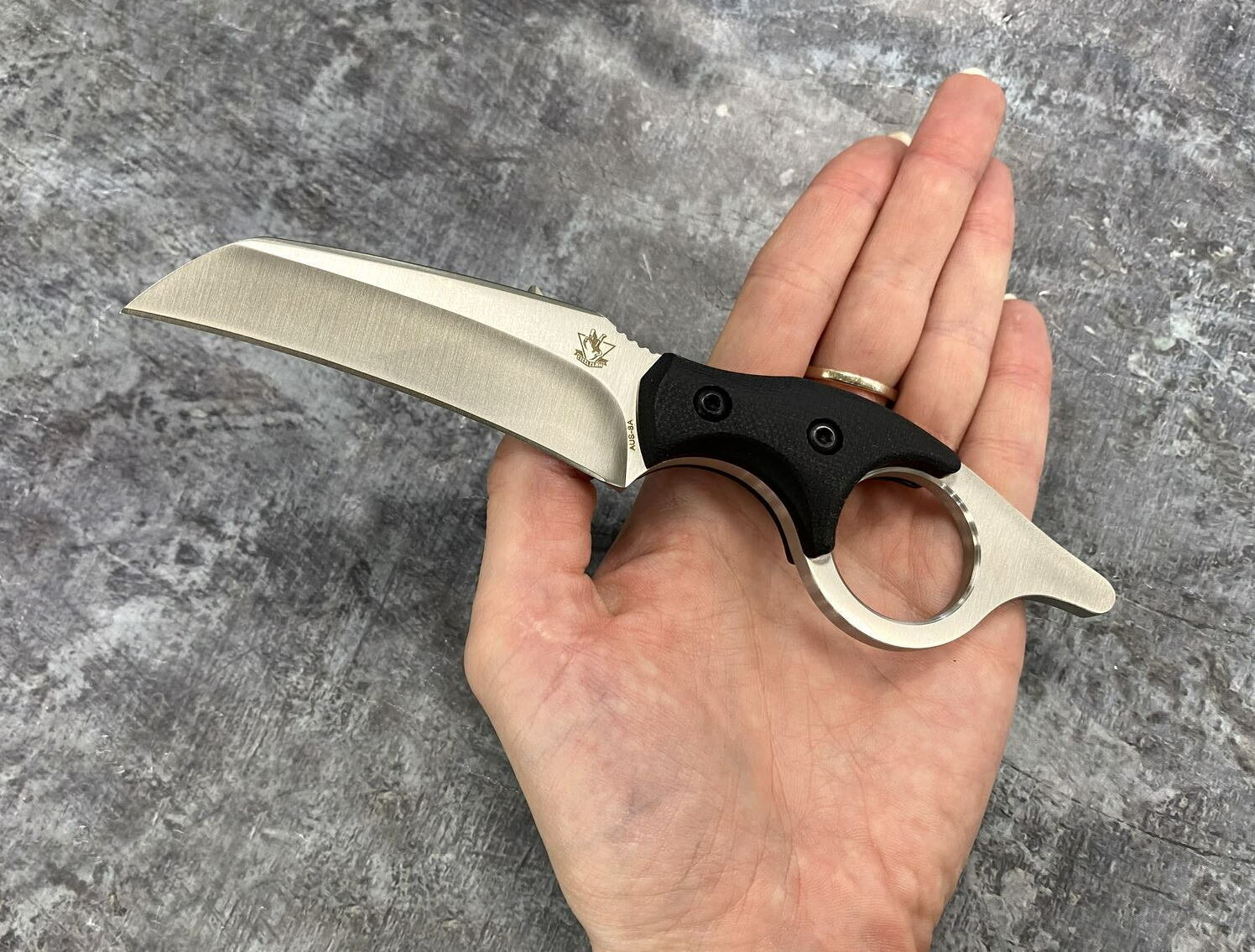 Нож керамбит Кот, сталь AUS8, clw04