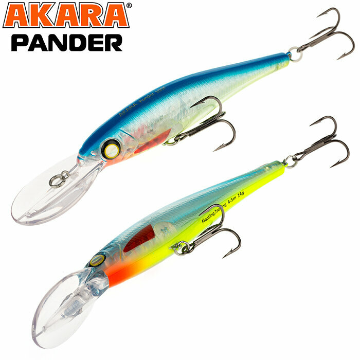 Воблер Akara Pander 105 14 гр. (1/2 oz 4,1 in) A55