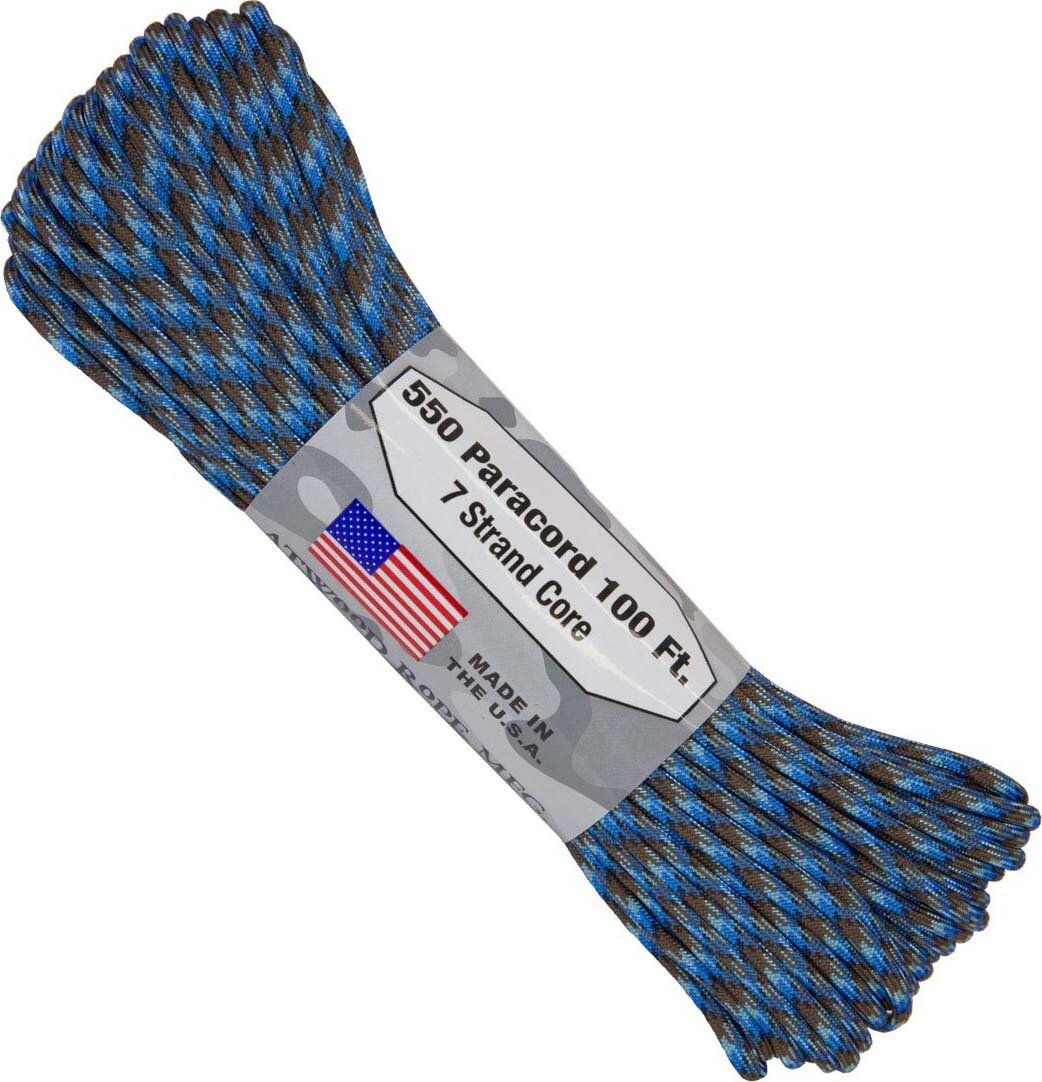 Паракорд Atwood Rope MFG 550 Abyss, 30 м