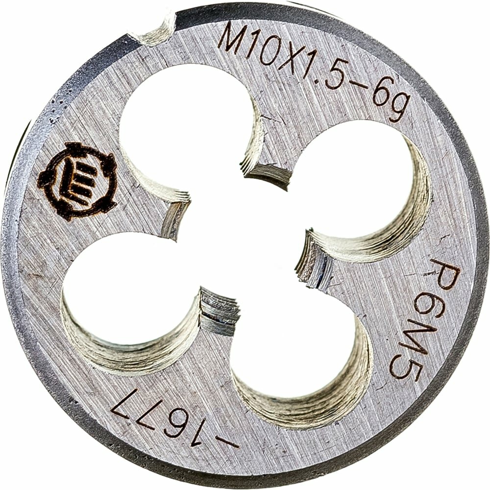 Плашка М 10 х1.5 Р6М5 6g ТМ Туламаш 137169