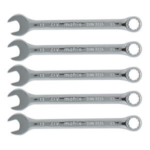 Ключ гаечный рожково-накидной Matrix 13 мм (5 шт.)