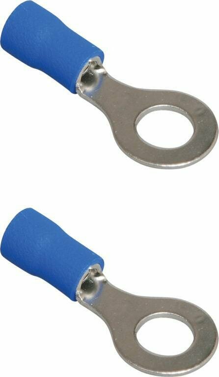 Наконечник IEK НКИ 2-4 1.5-2.5 мм2 кольцевой медный луженый (100 шт.) (комплект из 2 уп)