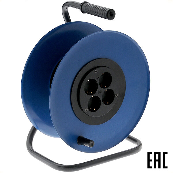 Катушка 14254 металл 4 роз. "евр" IP20 D=300мм Ш=95мм Электроконтакт