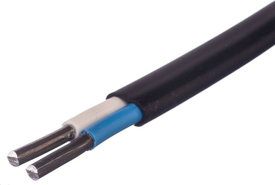 Кабель АВВГ, АВВГ-п 2x16 плоский ГОСТ (комплект из 10 м)