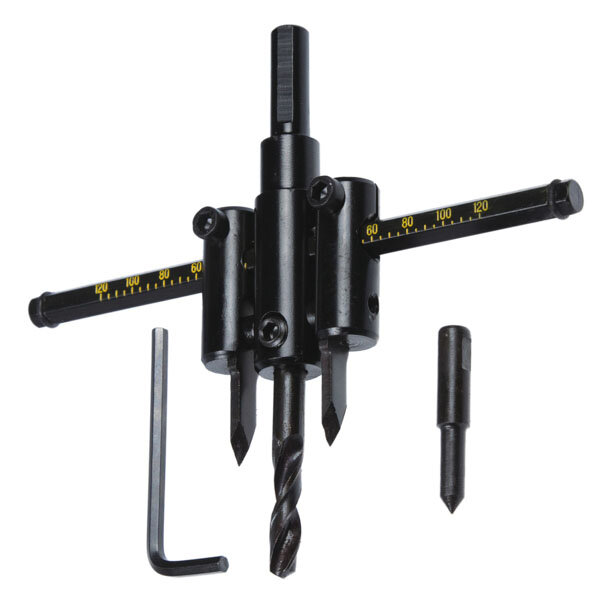 Регулируемое сверло по дереву "балеринка" 30 - 120 мм.