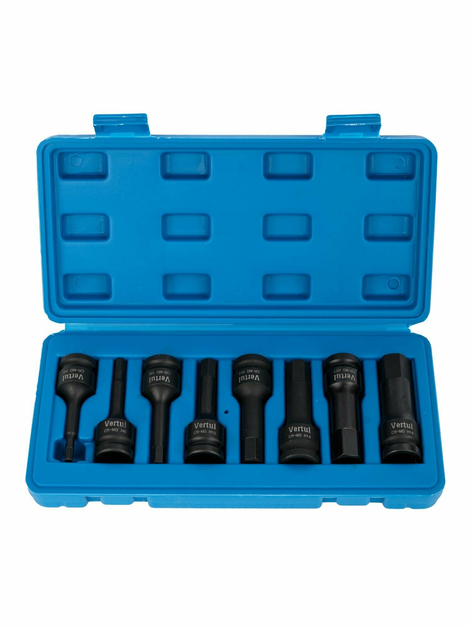 Набор ударных головок HEX 8 пр. VR50255