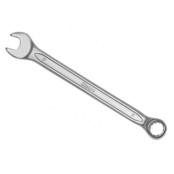 Ключ гаечный комбинированный 9х9 мм Econom KRAFT