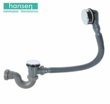 Пластиковая обвязка (автомат) для ванны (хром) HANSEN