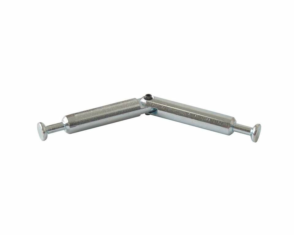 TE13 Дюбель угловой двусторонний D7x44 мм, сталь, цинк. покрытие