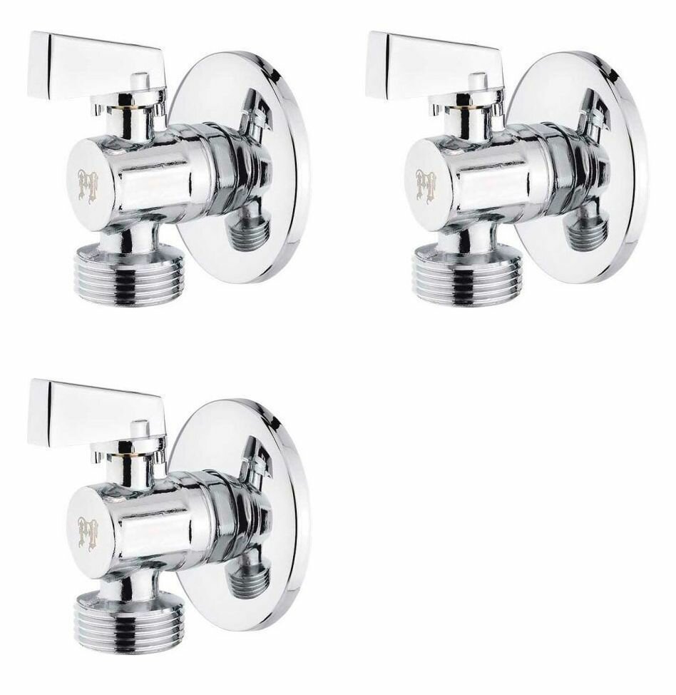 Кран шаровой угловой PROFACTOR 1/2"-3/4"(флажок) BAV 355 (120/12) (комплект 3 штуки)