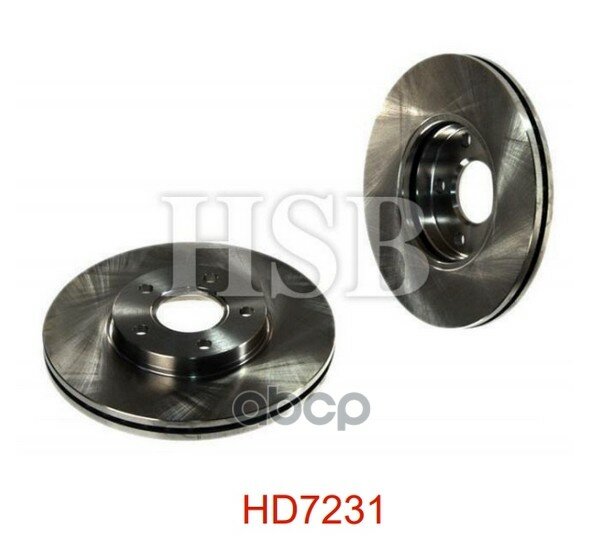 Диск тормозной передний FORD TRANSIT CONNECT 1.8/1.8D 02> HSB арт. HD7231
