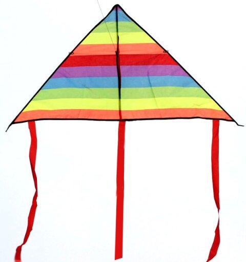 Воздушный змей Радуга, 100*50 см SK-024