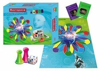 Викторина "Сила мысли",108 карточек, 2 штуки