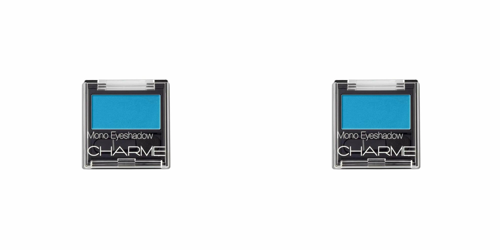 Charme, Тени для век одноцветные "Mono", Ярко-Синий, 2 шт