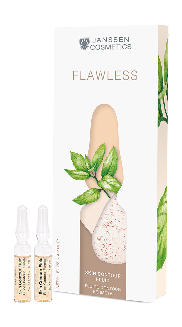 JANSSEN COSMETICS Anti-Аge Лифтинг-сыворотка для лица в ампулах с пептидами, стимулирующими синтез эластина, 7х2 мл