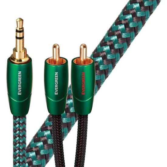 Кабель межблочный Audioquest Evergreen 3.5M-2RCA 0,6 м