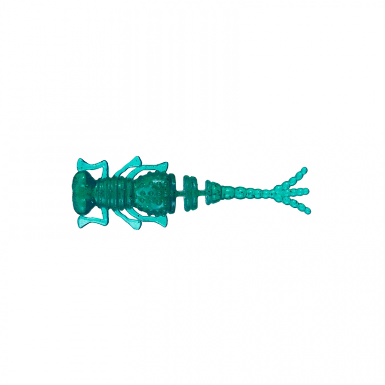 Мягкая приманка Brown Perch Kurva Зеленый изумрудный 70мм 2гр цвет 013 6 шт