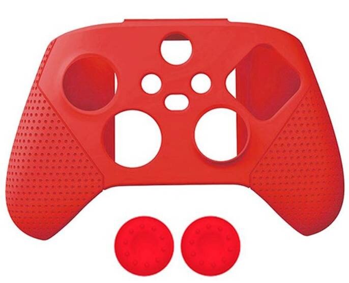 Чехол + насадки для геймпада Xbox Series (Dobe TYX-0626) Red