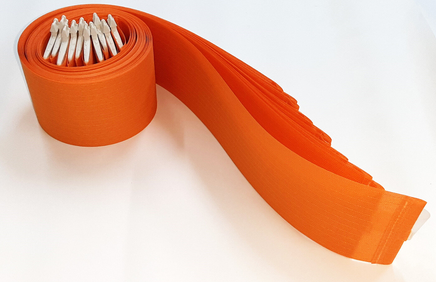 Ламели для вертикальных жалюзи Лайн 80 см х 10 шт, оранжевый