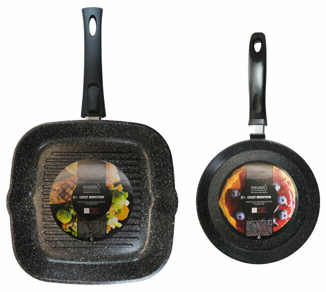 Набор посуды Panairo Chief №1/черный гранит (C-1-NAB)