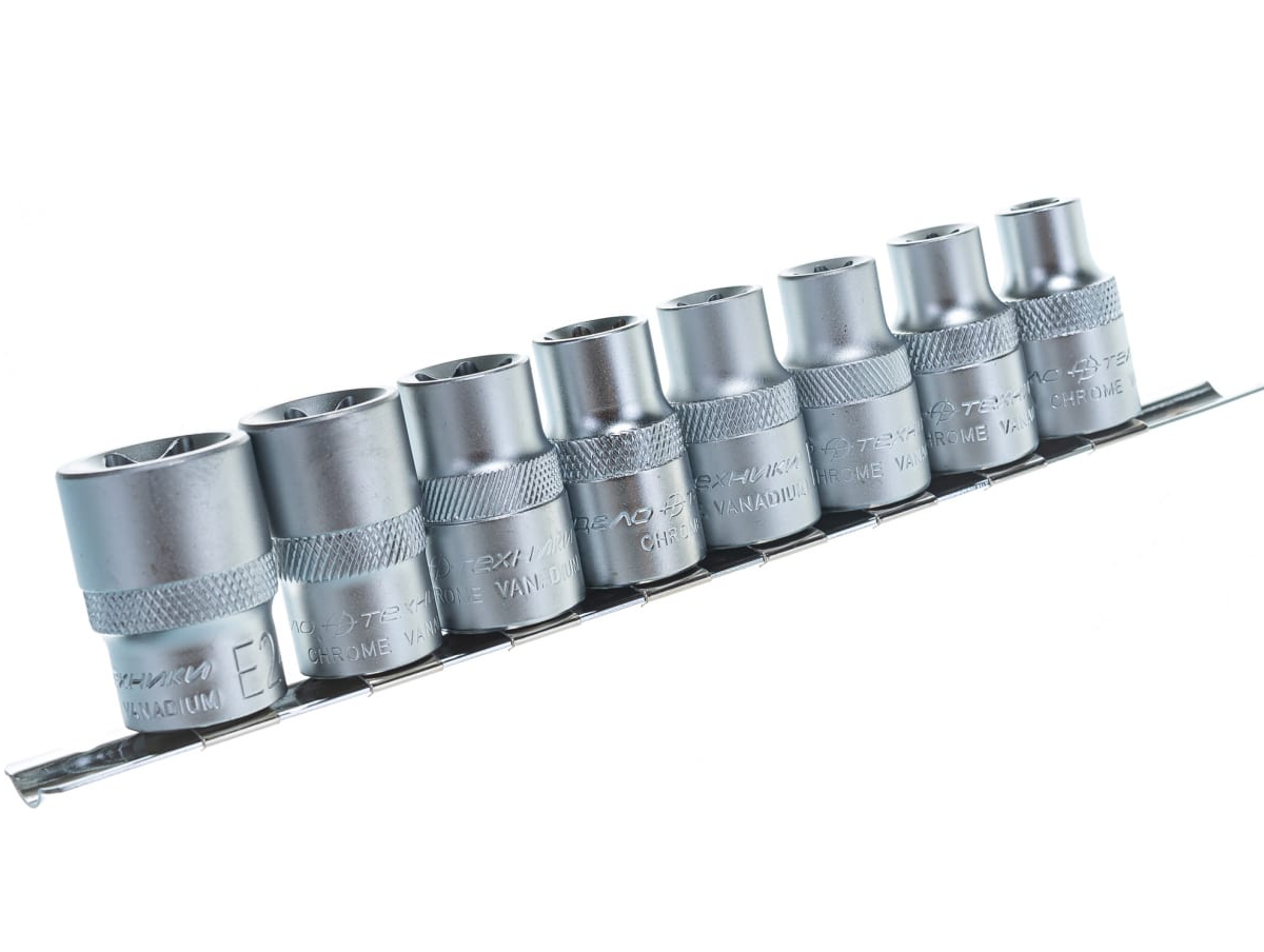 Набор головок TORX 1/2 (9 предм.) E10-E24 АвтоDело 39839