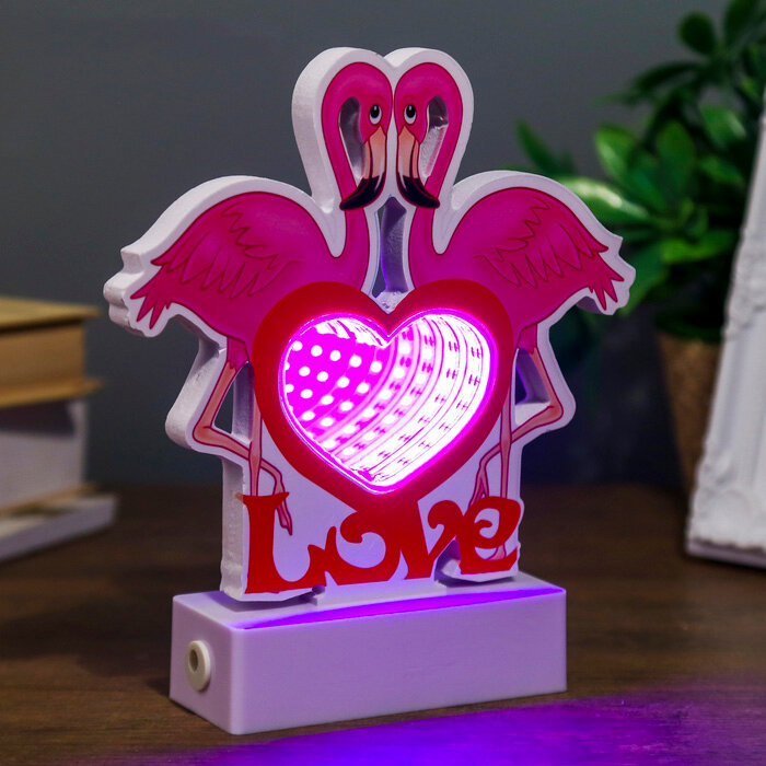 Ночник - Два фламинго