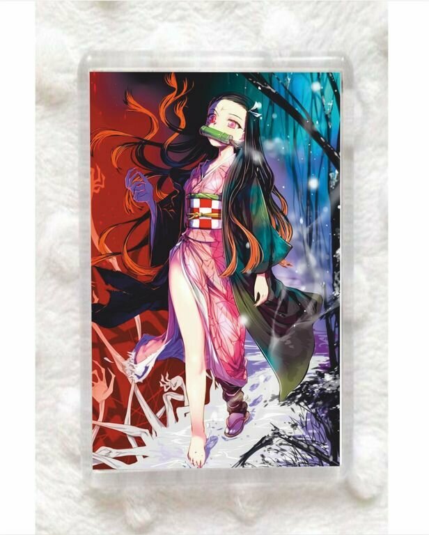 Магнит акриловый Клинок, уничтожающий демонов № 5