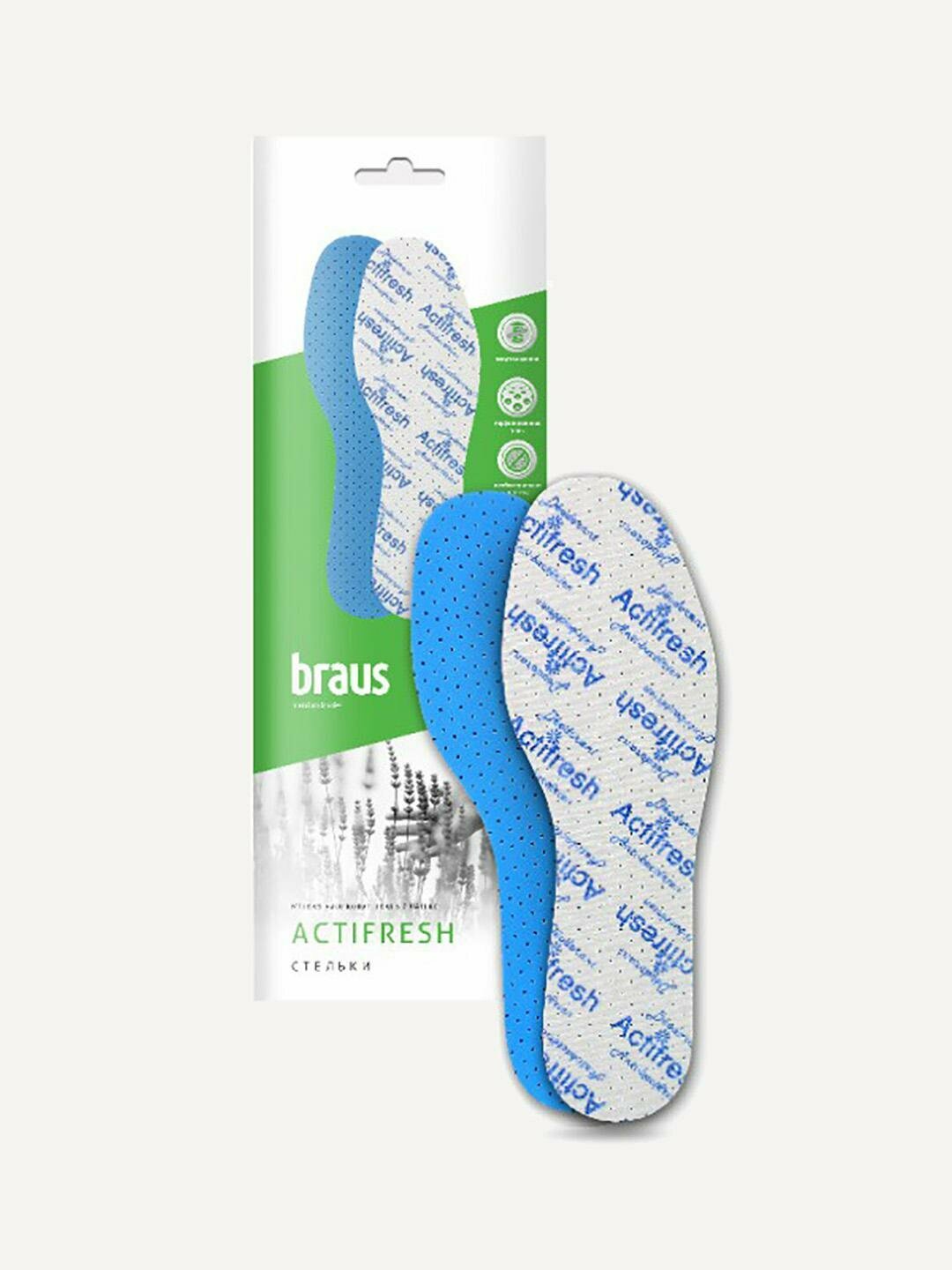 Стельки, цвет белый, бренд Braus, артикул 2420_activefresh