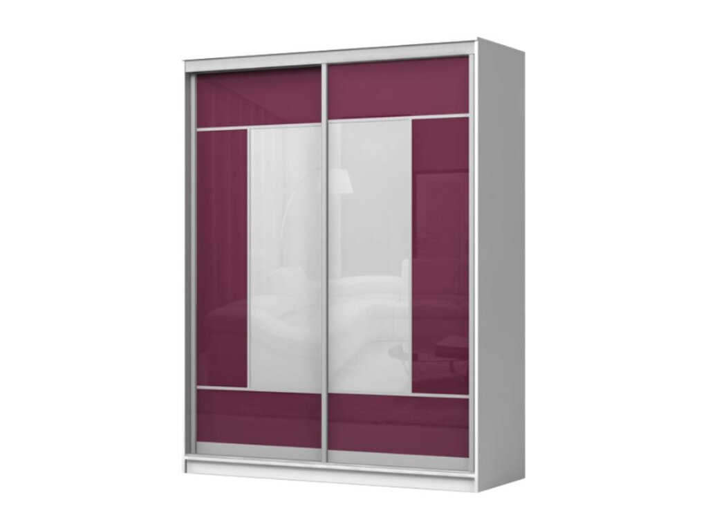 Шкаф-купе Боско-10 для одежды двухдверный 160*240*70