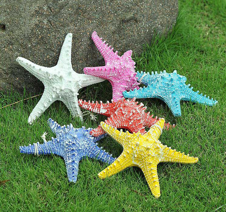 Декоративная Морская звезда 22х22х5 см (комплект 6шт)