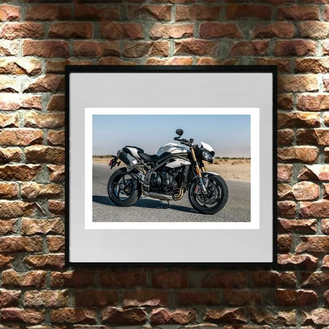 Плакат "triumph speed triple" от Cool Eshe из коллекции "Мотоциклы", плакат А4