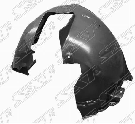 Подкрылок SAT ik-1437, для Citroen C4 Picasso, передняя, левая, черный