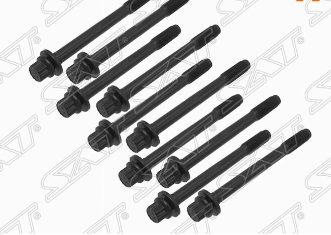 Болт ГБЦ (комплект) ISUZU 4HF1/4HG1/4HE1 SAT ST-117-0077 | цена за 1 шт
