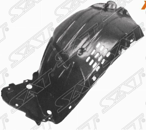 Локер SAT 04032026, для Nissan FX35/FX45, защита колесной арки, черный