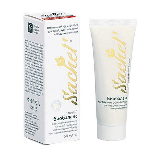Сашель Биобаланс натуральный крем-филлер Сашера-Мед 50 мл, Для сухой и чувствительной кожи