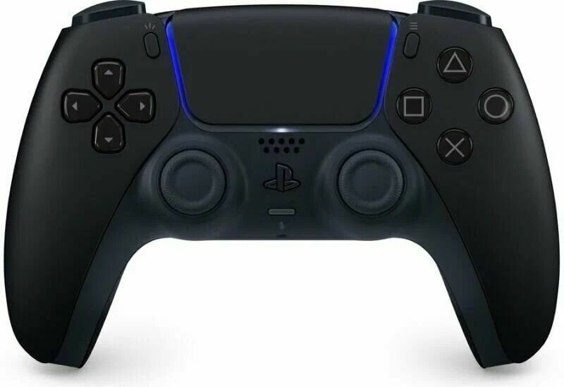 Беспроводной геймпад для Sony Playstation 5 PS5 dualsense контроллер Black Черный джойстик CFI-ZCT1W REF