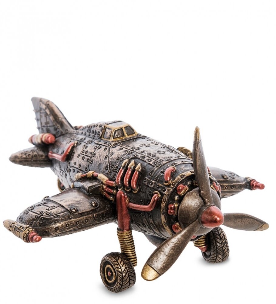 Статуэтка в стиле Стимпанк "Самолет" (Veronese) WS-1059